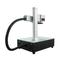 China 100KHz PCB Laser Marking Machine 20 Watt Desktop Fibre Laser for sale