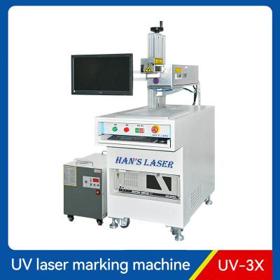 China UV-3X Uv Laser Marking System F160 Ultraviolet Laser Marking Machine for sale