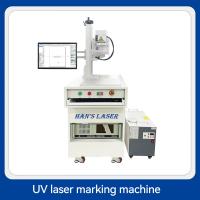 China 1KW UV Laser Marking Machine High Resolution Ultraviolet Laser Marker for sale