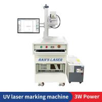 China UV-10X UV Laser Marking Machine 10 Watt Ultraviolet Laser Marker for sale