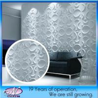 China Non-Customized Prefab Modern Acoustic Fiber 3D Decorative Panel for Wall Dividers for sale