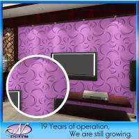 China Non-Customized Prefab Modern Acoustic Fiber 3D Decorative Panel for Wall Dividers for sale