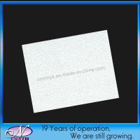 China Irregular Shape PVC/Vinyl Faced Acoustical Gypsum Ceiling Board with 780kg/M3 Density for sale