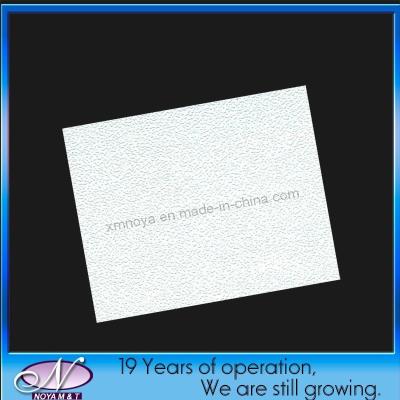 China Irregular Shape PVC/Vinyl Faced Acoustical Gypsum Ceiling Board with 780kg/M3 Density for sale