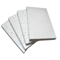 China Carton Dimensions 613 X 623 X 130 160 mm Mineral Fiber Ceiling Board for Hotel Decoration for sale