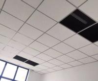 China 600*600mm Spray Coating Acoustic Mineral Wool Fiber Drop Ceiling Tiles for Decoration for sale