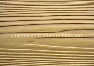 China Custom Thickness Waterproof Cladding Panel for Wood Grain Cement Exterior Siding Board for sale