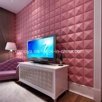 China Waterproof Acoustic Sound 3D Board for Wall Decoration 460*460mm Moisture Resistant for sale