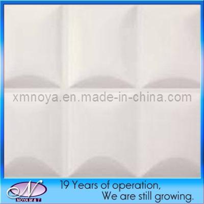 China 500mmx500mm Plant Fibre Board Fiber 3D Panel for Kitchen/Bathroom Wall Decoration for sale