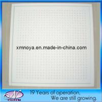 China Office Fireproof Lightweight Fiberglass Plaster Acoustic Ceiling Board for Decorative for sale
