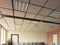 China Wood Wool Board 1200*2440mm Colorful Installation Acoustic Fiber Cement Ceiling Boards for sale