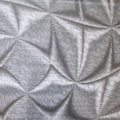 China Parlor Wall and Ceiling Decorative 500mmx500mm PVC Composit Panel with 3D Design for sale