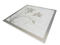 China Parlor Wall and Ceiling Decorative 500mmx500mm PVC Composit Panel with 3D Design for sale