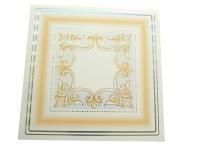 China PD125 3D PVC Wall Art for Interior Wall and Ceiling Decorative in 500mmx500mm Size for sale