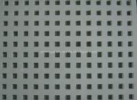 China 5/15q Square Waterproof Perforated Acoustic Sound Absorption Gypsum Board for Ceiling for sale