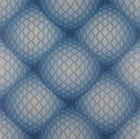 China 500mmx500mm Size 3D PVC Board for Interior Background Wall and Ceiling Decorative for sale