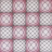 China PD127 Colorful 3D PVC Textured Composit Decorative Board for Interior Wall / Ceiling for sale
