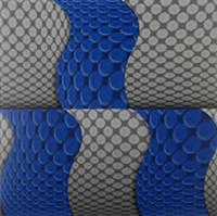 China Colorful 3D PVC Decoration Board for Parlor Background Wall or Ceiling at Affordable for sale