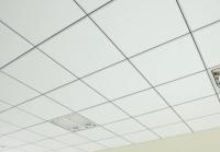 China Hotel Perforated Mineral Fiber Wool Drop Ceiling Tile Boards for Acoustic Soundproofing for sale