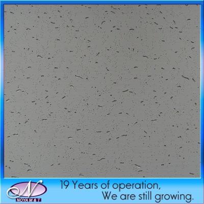 China Spray Coating Acoustic Mineral Wool Ceiling Tile for Hotel Decoration and Insulation for sale