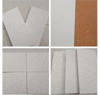 China Spray Coating Acoustic Mineral Wool Ceiling Tile for Hotel Decoration and Insulation for sale