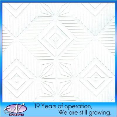 China SGS Certified Acoustic Vinyl Coated PVC Gypsum Suspended Ceiling Board for sale