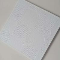 China SGS Certified Acoustic Vinyl Coated PVC Gypsum Suspended Ceiling Board for sale
