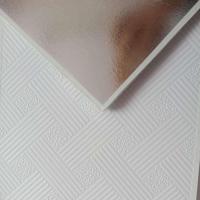 China SGS Certified Acoustic Vinyl Coated PVC Gypsum Suspended Ceiling Board for sale