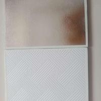 China Hotel Wall/Ceiling Improvement Acoustical PVC Gypsum Ceiling Tiles 7mm-15mm Thickness for sale