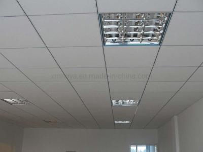 China White Acoustic Sound Absorption Suspended Gypsum Board for Custom Ceiling for sale