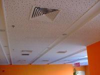 China White Acoustic Sound Absorption Suspended Gypsum Board for Custom Ceiling for sale