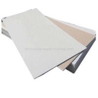 China White Acoustic Sound Absorption Suspended Gypsum Board for Custom Ceiling for sale