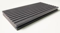 China Brown Wood Grain Pattern Recycled Waterproof WPC Decking Flooring for Performance for sale