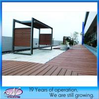 China Eco Friendly WPC Boards for Outdoor Spaces Wooden Plastic Composite Flooring/Decking for sale