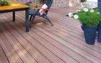 China Eco Friendly WPC Boards for Outdoor Spaces Wooden Plastic Composite Flooring/Decking for sale