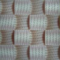 China Interior 3D PVC Composite Wall Board for Bedroom / Shop Decoration at 500mmx500mm for sale