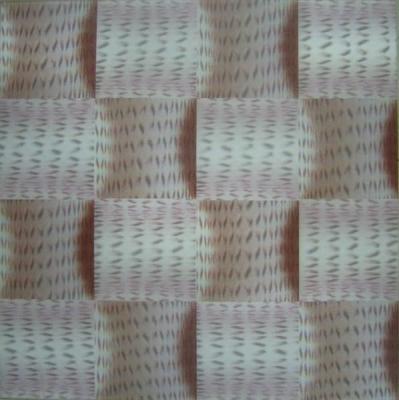 China Interior 3D PVC Composite Wall Board for Bedroom / Shop Decoration at 500mmx500mm for sale