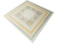 China Interior 3D PVC Composite Wall Board for Bedroom / Shop Decoration at 500mmx500mm for sale