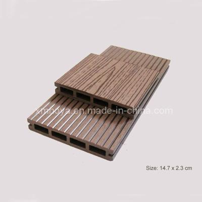 China Outdoor Waterproof WPC Decking with Plastic Material and Various Size Choices for sale