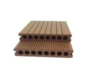 China Outdoor Waterproof WPC Decking with Plastic Material and Various Size Choices for sale