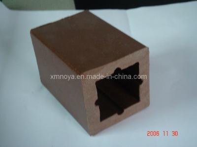 China 90*90-A Waterproof Outdoor Wood Plastic Composite Fence Pillar for Your Decking Needs for sale