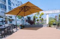 China 90*90-A Waterproof Outdoor Wood Plastic Composite Fence Pillar for Your Decking Needs for sale