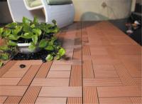 China Discount WPC Garden Decking Flooring with Engineered Wood Plastic Composite Materials for sale