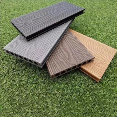 China NYH145*30 WPC Green Outdoor Flooring Wooden Composite Board Planed Surface Finished for sale