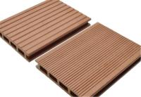 China 150*25mm Waterproof WPC Decking for Outdoor Swimming Pool and Garden Board HS150*25-C for sale