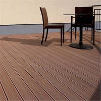 China 150*25mm Waterproof WPC Decking for Outdoor Swimming Pool and Garden Board HS150*25-C for sale