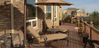 China Waterproof WPC Outdoor Decking / Green Flooring HS145*22 for Outdoor Environment for sale