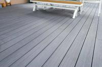 China 150mm*25mm Customized WPC Solid Decking for Environmental-Friendly Flooring NYS150*25 for sale