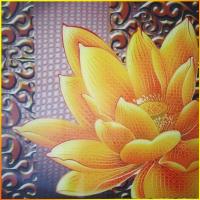 China FD105 Waterproof No Frame Plastic PVC 3D Wall Decoration Tiles for Hotel Usage for sale