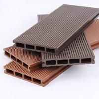 China Eco Wood Composite WPC Outdoor Decking Tiles with Scratched Surface Materials for sale